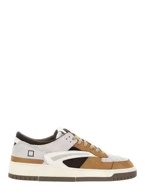 D.a.t.e. Torneo Pop Perforated Sneakers Neutrals