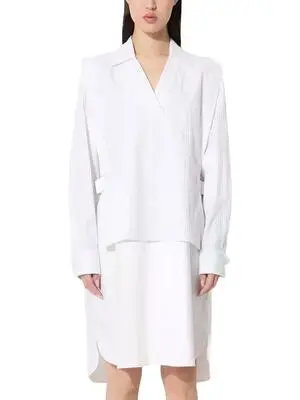 KENZO V-Neck Midi Shirt Dress