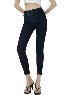 LEVI'S 721 High-rise Five-pocket Jeans - Blue