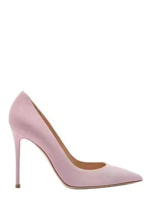 GIANVITO ROSSI 105mm Suede Pumps - Pink