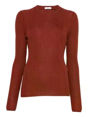 Gabriela Hearst Ribbed Sweater - Red