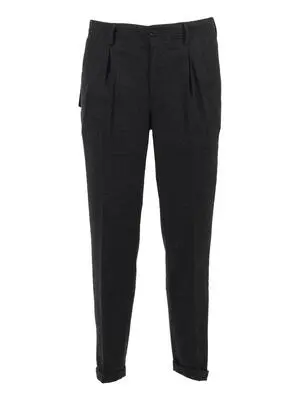 Incotex Trousers - Black
