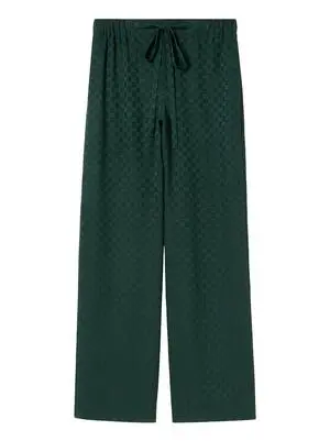 Gucci Silk Pants - Green