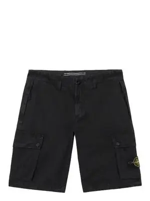 Stone Island Cargo Bermuda Shorts - Blue