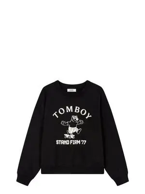 STUDIO TOMBOY Crew Neck Sweatshirt