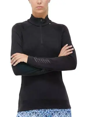 Helly Hansen Lifa® Base Layer With Zip Detail - Black