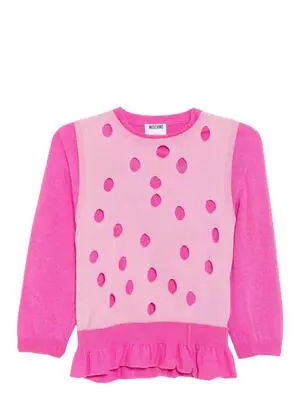 Moschino Layered Jumper - Pink
