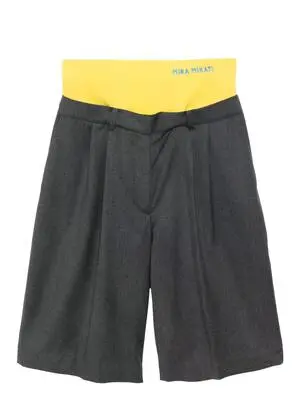 Mira Mikati Tailored Wool Shorts - Grey