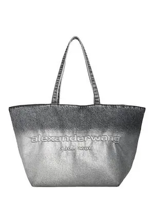 Alexander Wang Punch Cotton Tote - Light Grey