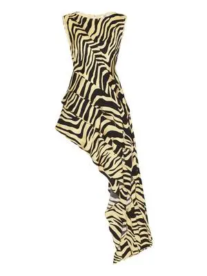 SRG Everlee Silk Top - Zebra Print
