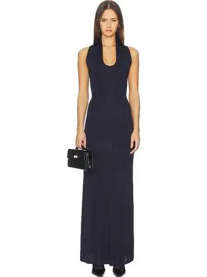 SRG Minerva Knit Gown - Midnight Navy
