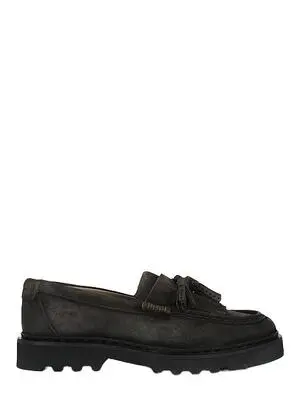 ALLSAINTS Skiff Tassel Loafer - Warm Grey