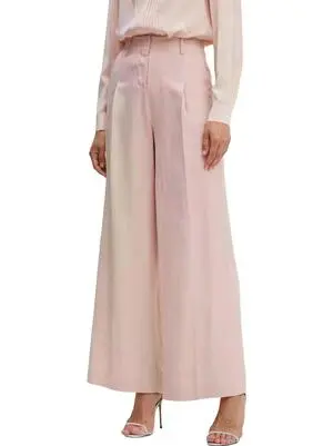 Karl Lagerfeld Pleated Trousers - Pink