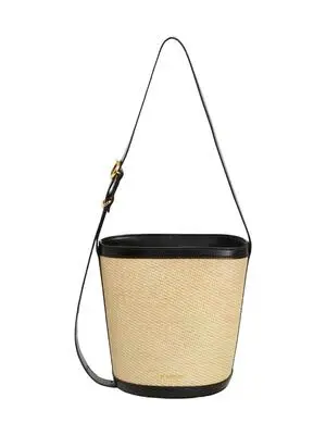 JIL SANDER Cannolo Bucket Bag - Neutrals