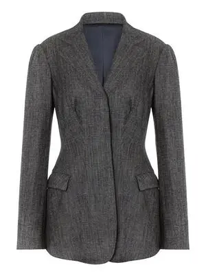 Alberta Ferretti Blazer - Black