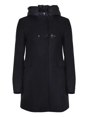 FAY Wool Blend Coat Blue