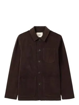 Altea Constantin Garment-dyed Stretch-cotton Corduroy Overshirt - Brown