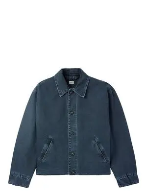 Massimo Alba Cadillac Padded Cotton-canvas Jacket - Blue