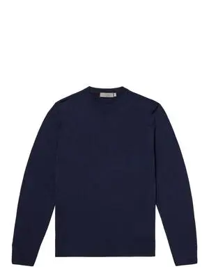 Canali Wool Sweater - Blue