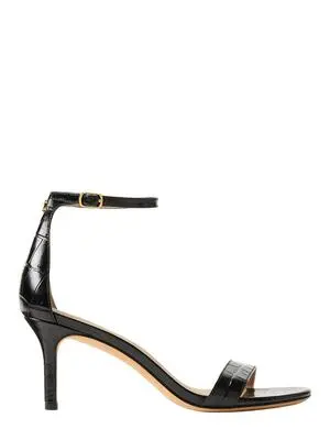 Ralph Lauren Allie Mid-heel Sandal - Black