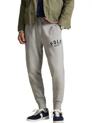 Ralph Lauren The Rl Fleece Western-logo Jogger Pant - Andover Heather