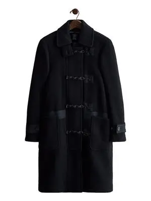 Ralph Lauren Wool-cashmere Blend Coat - Blue