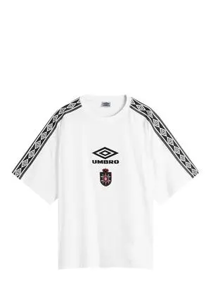 UMBRO BY SLAM JAM Og Tape T Shirt - White