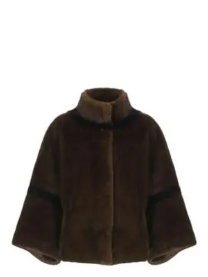 VALENTINI 1972 Synth Fur Coat - Brown