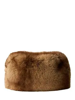 Apparis APPARIS Jumbo Noor Pouchette Blonde Mink
