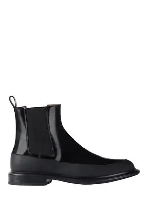 Givenchy Gent Chelsea Boots In Brushed Leather - Black