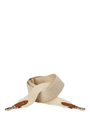 Gigi New York Beck Webbing Strap - Gold