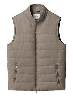 Eton Wool Gilet - Beige