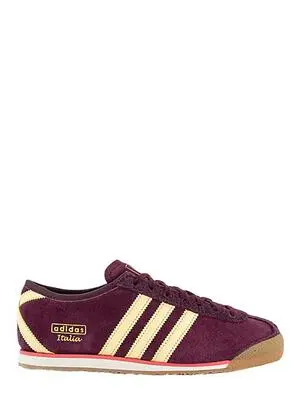 Adidas Adidas Italia 70s Suede Trainers Maroon Almost Yellow Gol