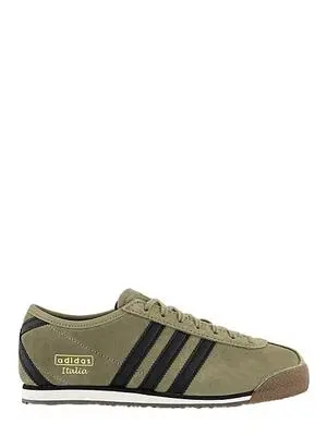 Adidas Italia 70s Suede Trainers - Orbit Green Black White