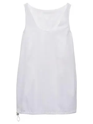 Prada Reversible Mini-dress - White