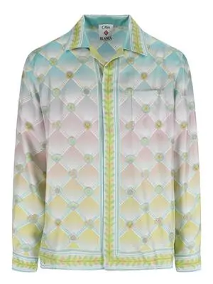 Casablanca Cady Icons' Silk Shirt - Multi