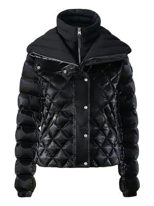 Mackage Diamond Quilted Down Jacket - Black