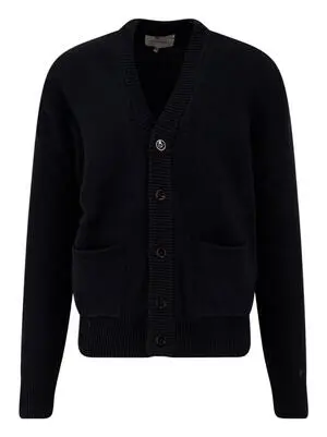SEVEN GAUGE Wool Cardigan - Black