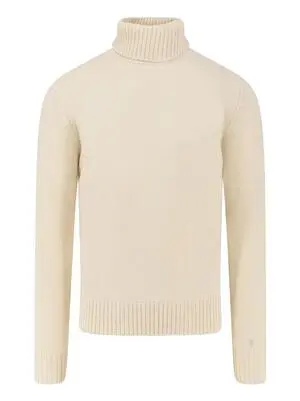 SEVEN GAUGE Wool Turtleneck - White