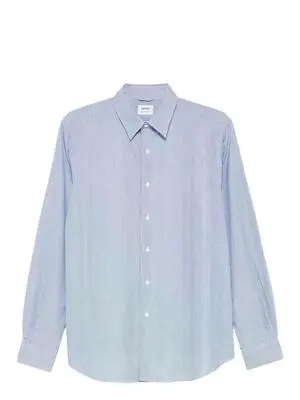 Aspesi Striped Cotton Shirt - Blue