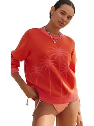 MAAJI Pullover Crewneck Sweater - Palm View