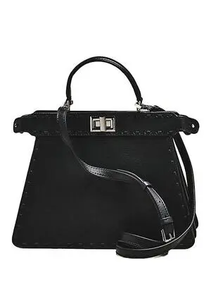Walter Baker Reed Mini Satchel Bag Black