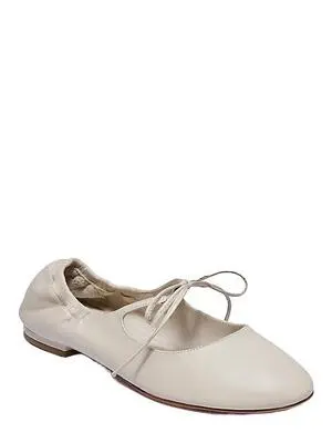 Bernardo Court Ballet Flats - White