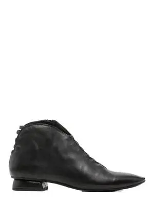 KUDETA Leather Ankle Boots - Black