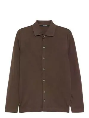 Tagliatore Buttoned Shirt - Brown
