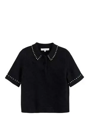 Chinti & Parker Collared Polo - Black