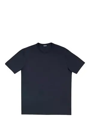ZANONE Cotton T-shirt - Blue