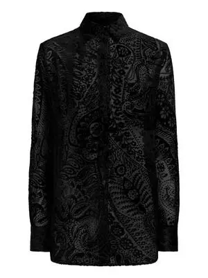 Etro Floral Paisley Shirt - Black