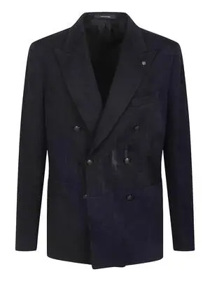 Tagliatore Double-breasted Jacket - Blue
