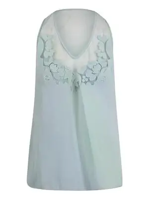 Ermanno Scervino Sleeveless Blouse - Blue